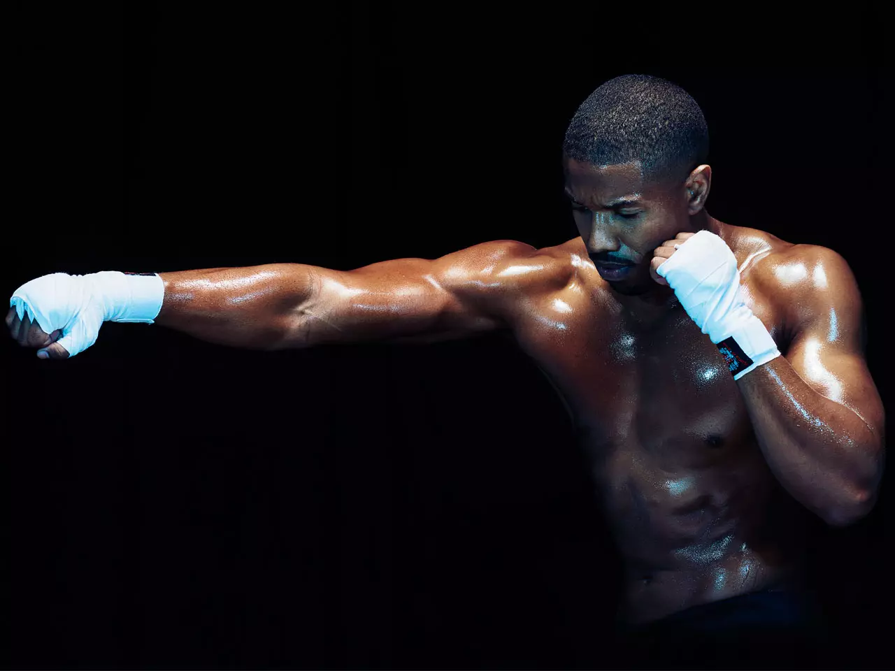 ເອົາຮ່າງກາຍຂອງ Adonis: Michael B. Jordan's 'Creed' workout