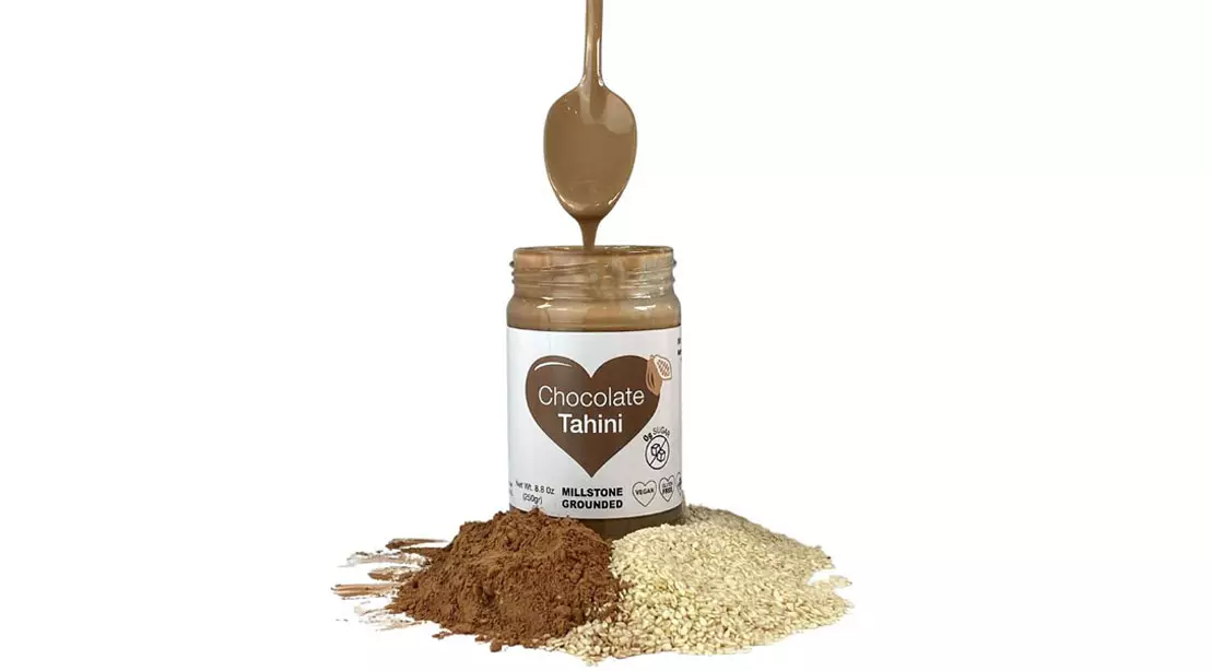 Chocolate Tahini mai le Tahini Goddess i luga o le upega tafaʻilagi