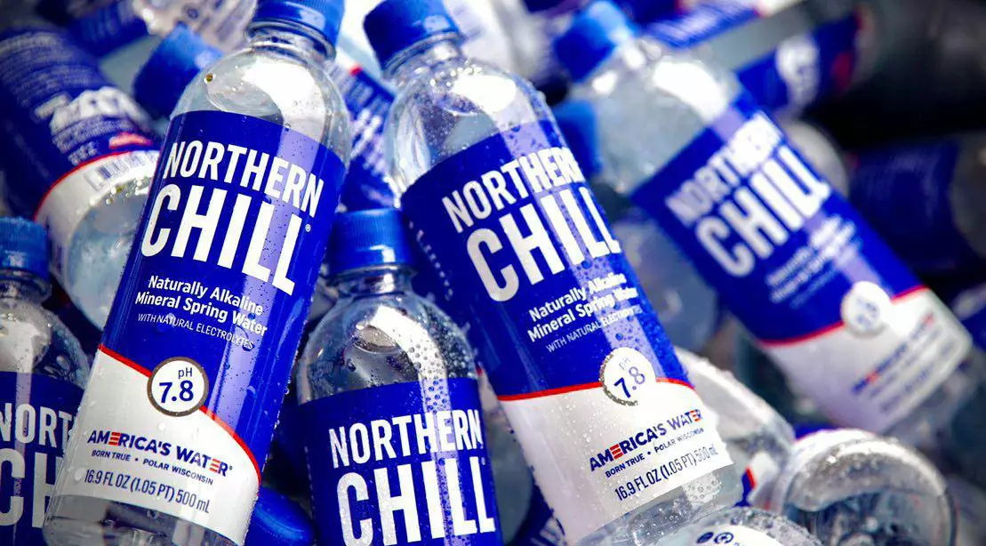 Бутыляваная вада Northern Chill water