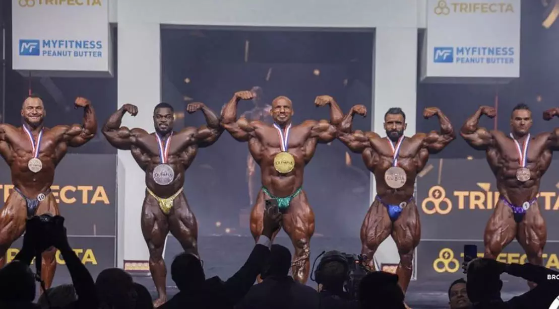 A 2021-es Mr. Olympia testépítők