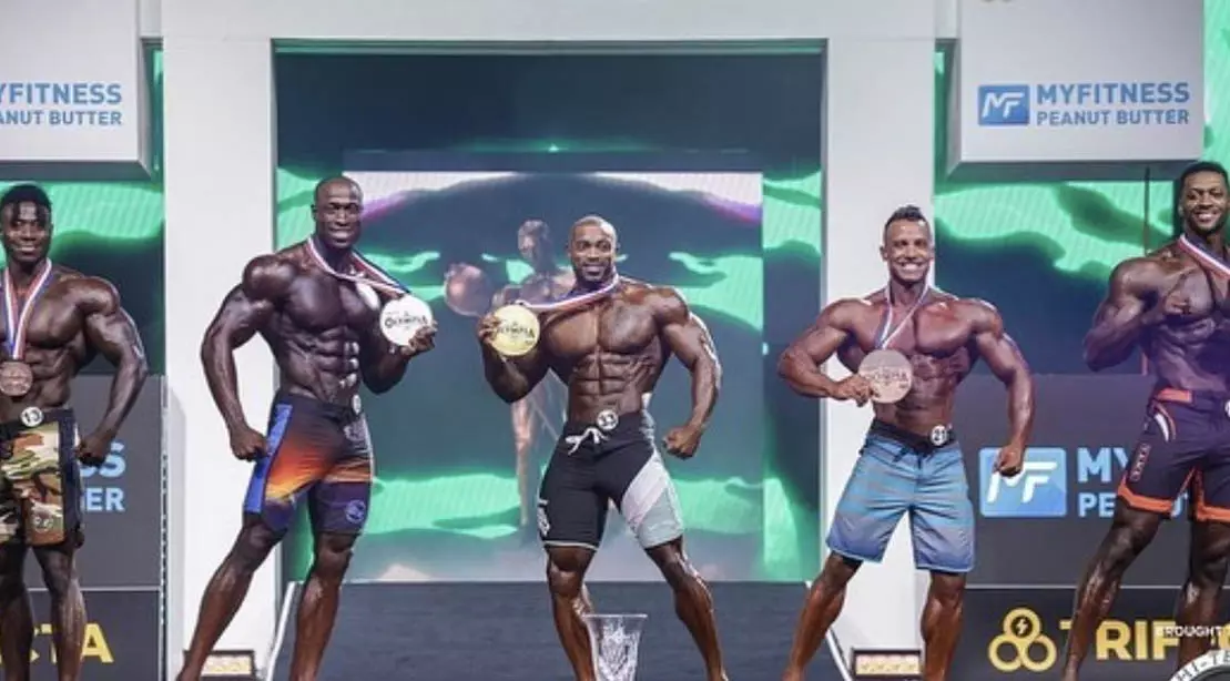 2021eko Olympia Men's Physique irabazleak