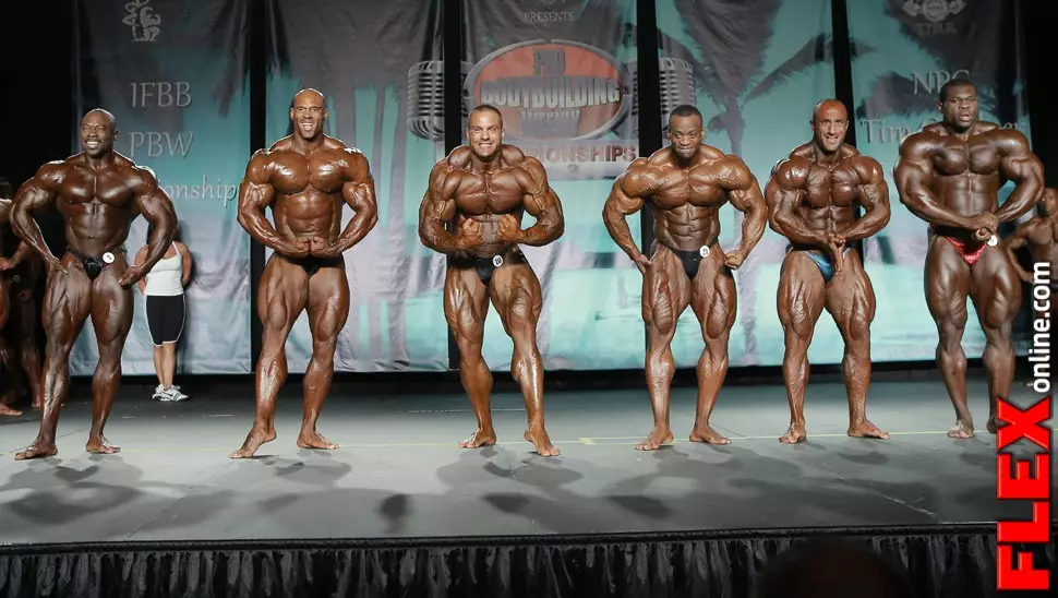 Laporan Pra Penjurian Binaraga PBW Tampa Pro 2013