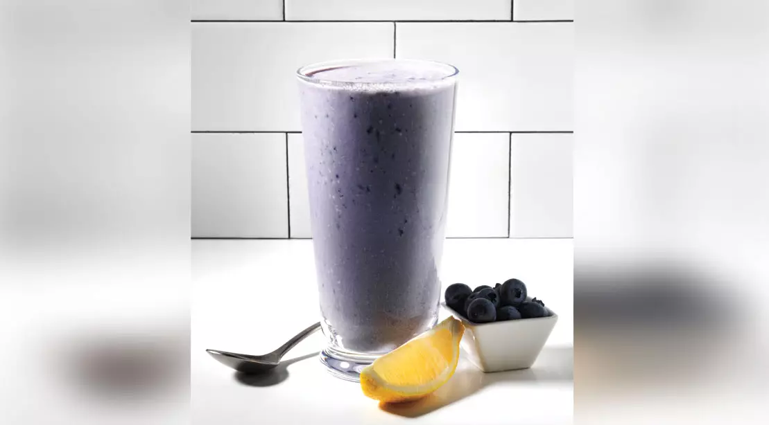 Blueberry Kéisekuch Smoothie