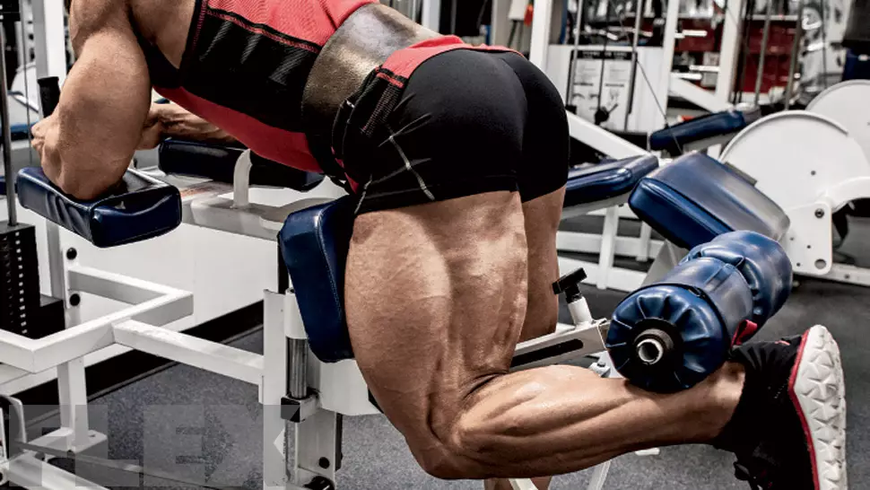 Aaron clark hamstring curl