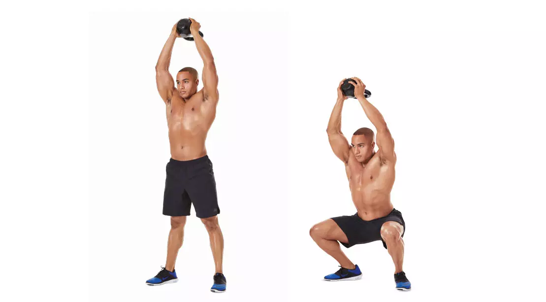 Kettlebell Simba Squat