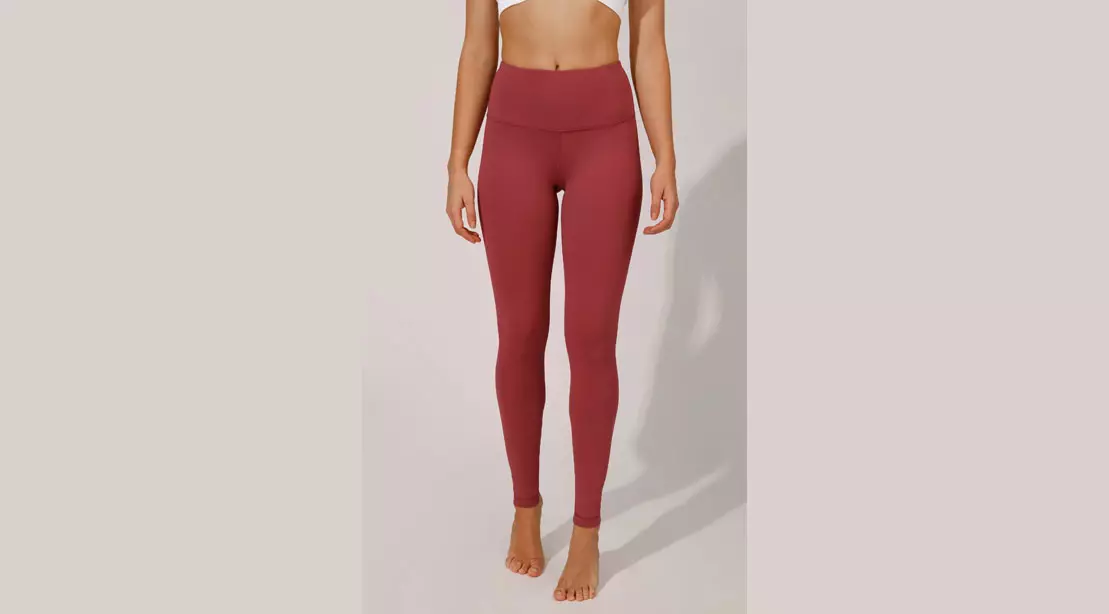 90 degrés par leggings rouges reflex