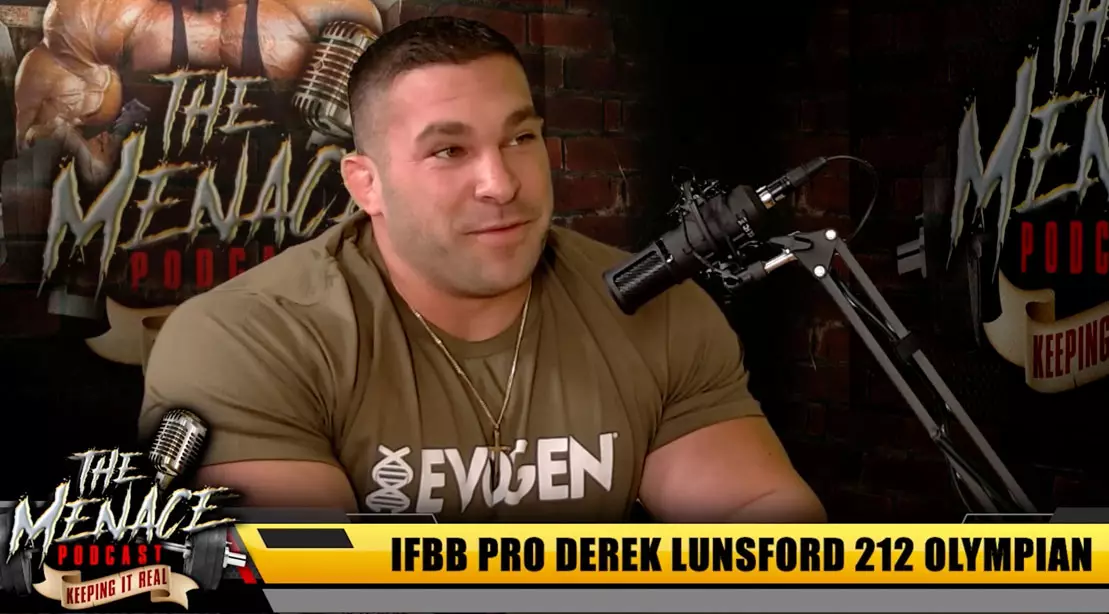 IFBB Pro Derek Lunsford 212 Olympian na The Menace Podcast