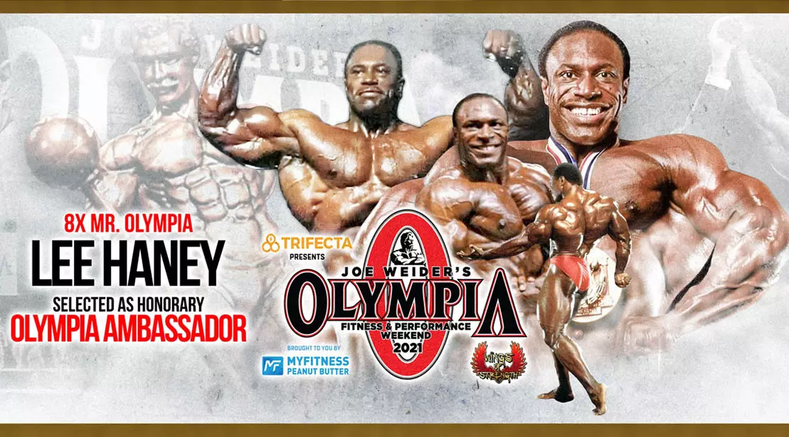 Legendarny kulturysta Lee Haney jako ambasador Mr. Olympia 2021