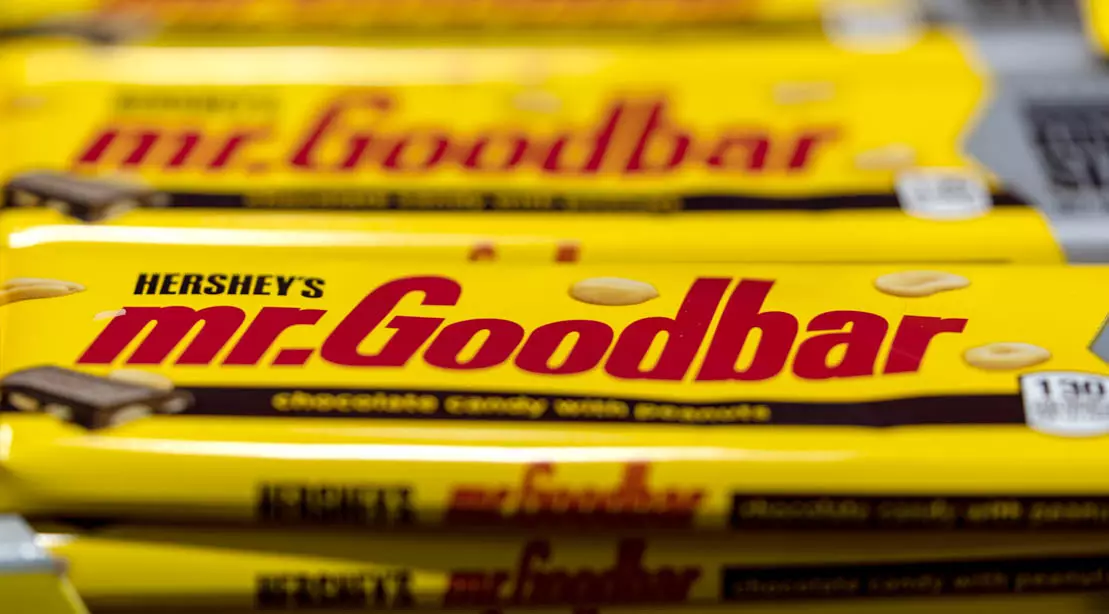 Hershey's Mr. Goodbar ĉokolada sukeraĵejo