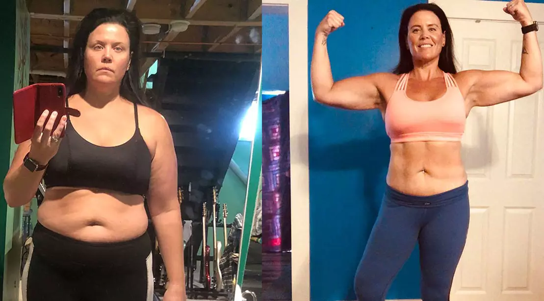 Sarah fitness eraldaketa Trifecta erronkatik