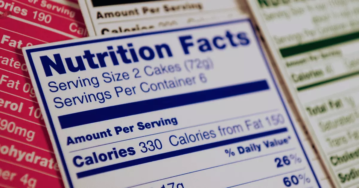 The 411 On Food Labels