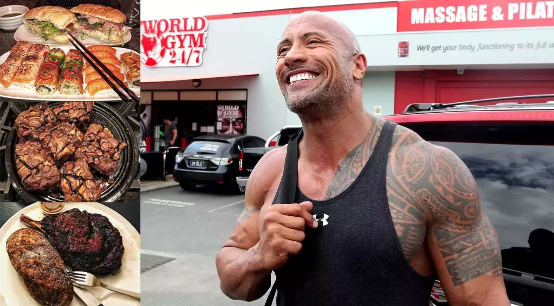 Dwayne Johnson Di Luar Gim