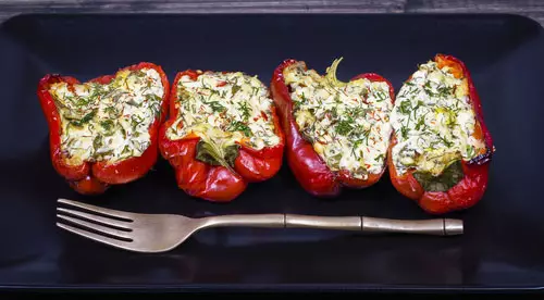 GrilledStuffed Pepper