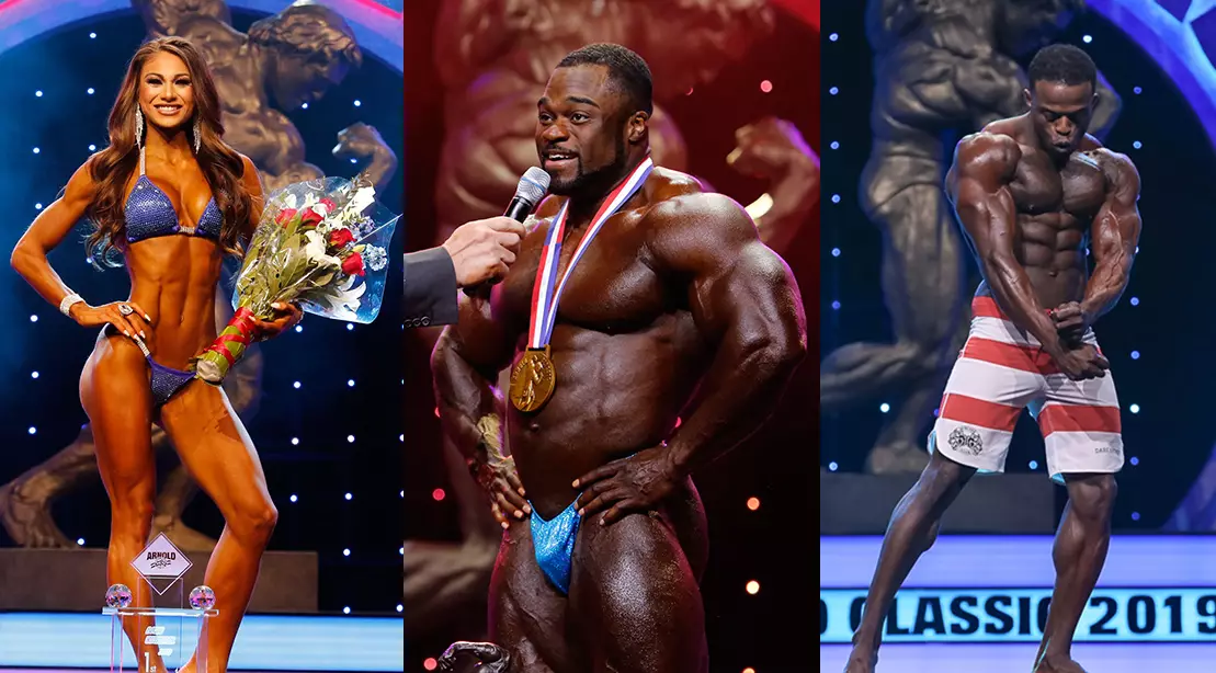 Elke bodybuilding-winnaar van de Arnold 2019