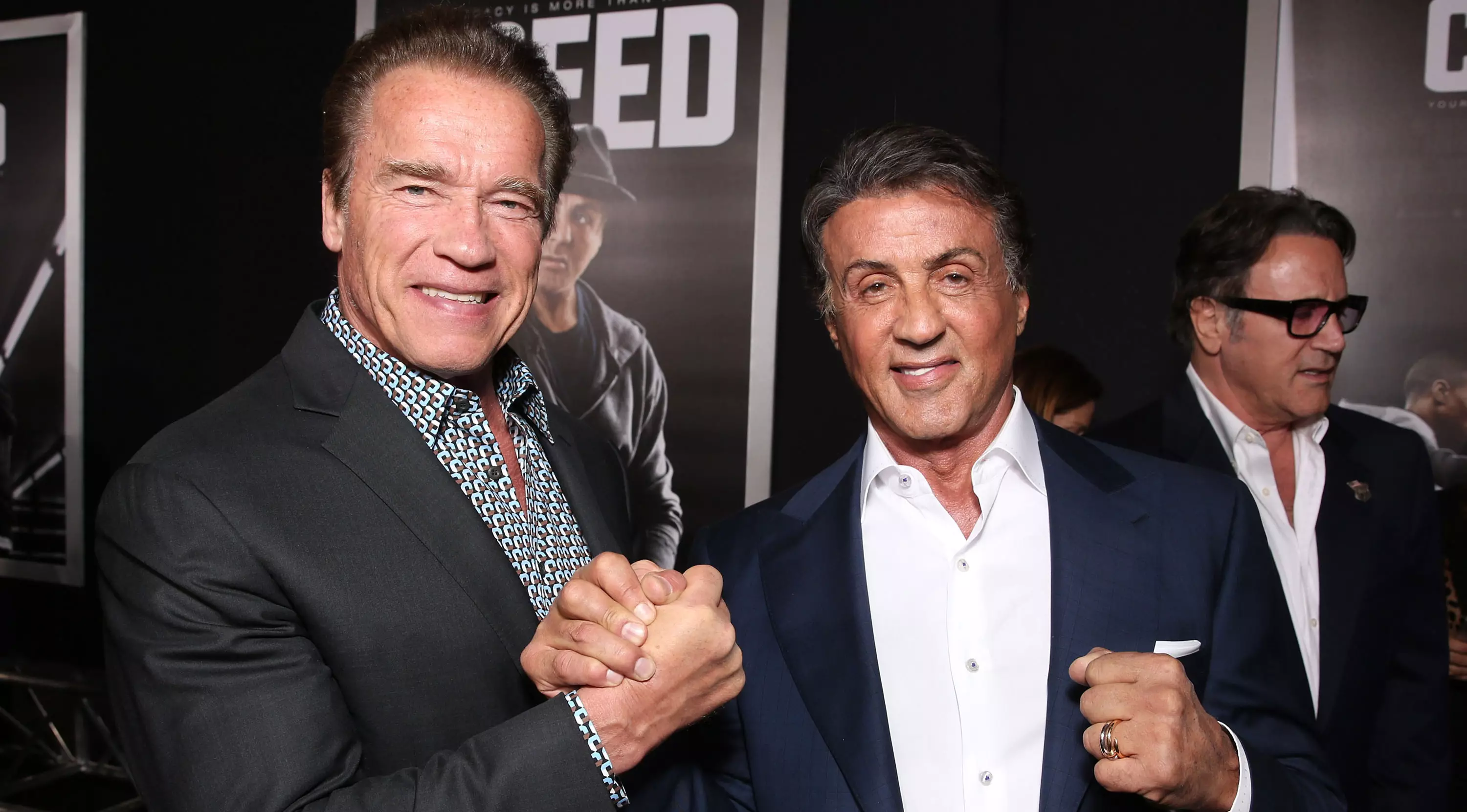 Arnold Schwarzenegger se naučil Hula s Sly Stallone