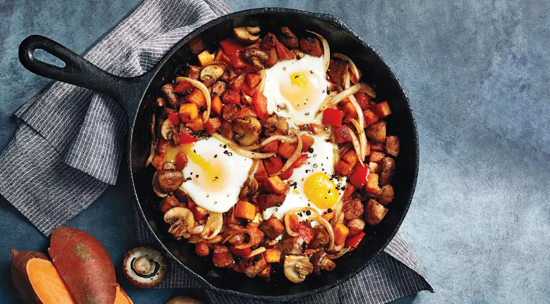 Brecwast Savory Skillet