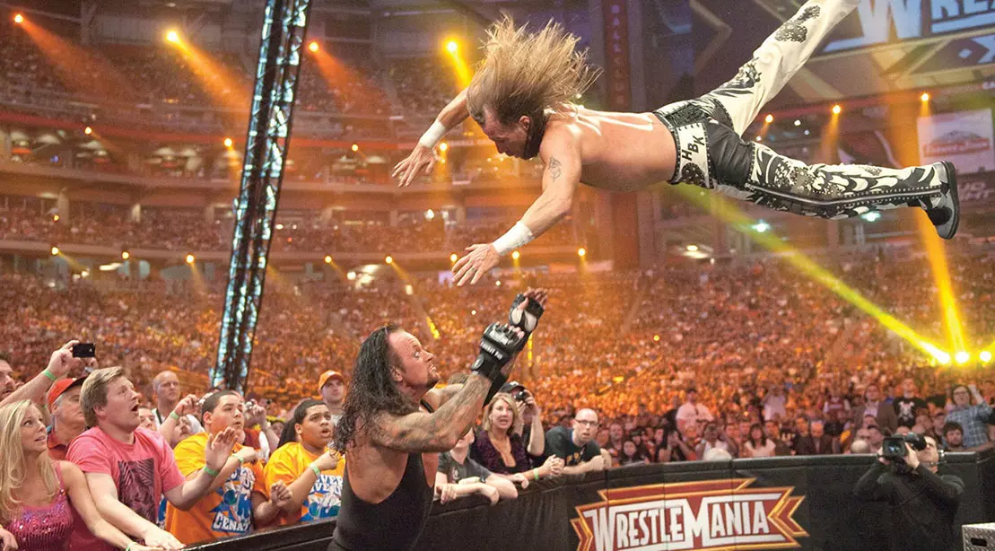 1109 undertaker batok shawn michaels wm26