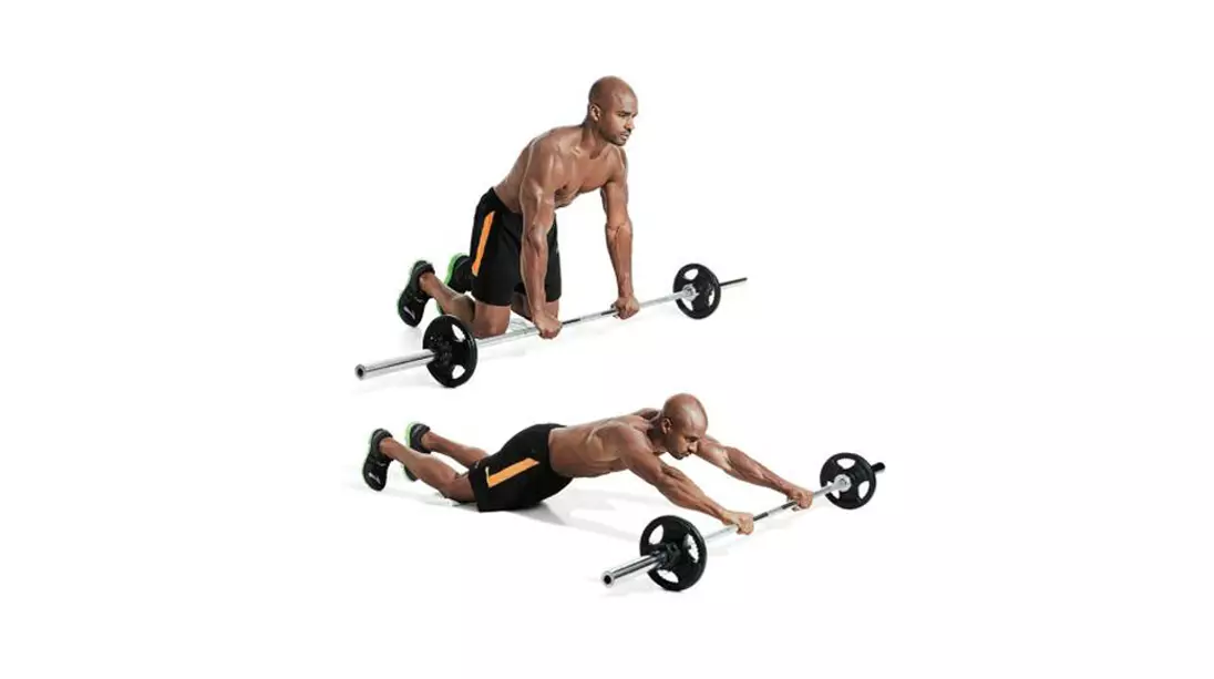 30 akanakisa ab Workouts barbell rollout MandF