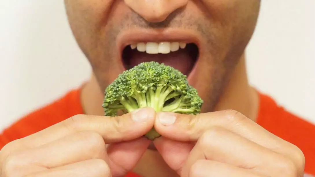 Primo piano dei broccoli 2