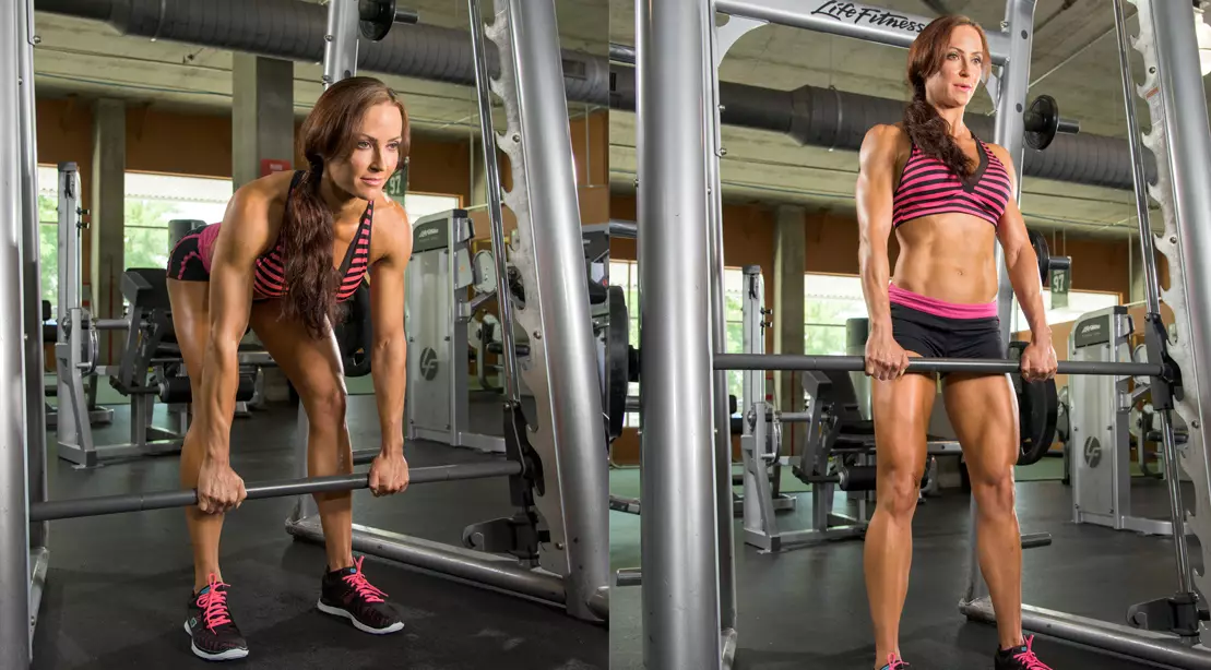 Erin Stern Performing A Romanian Deadlift