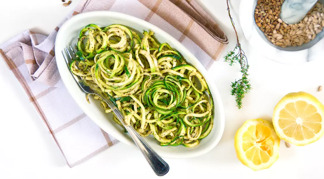 Pasta De Carbassó Amb Pollastre