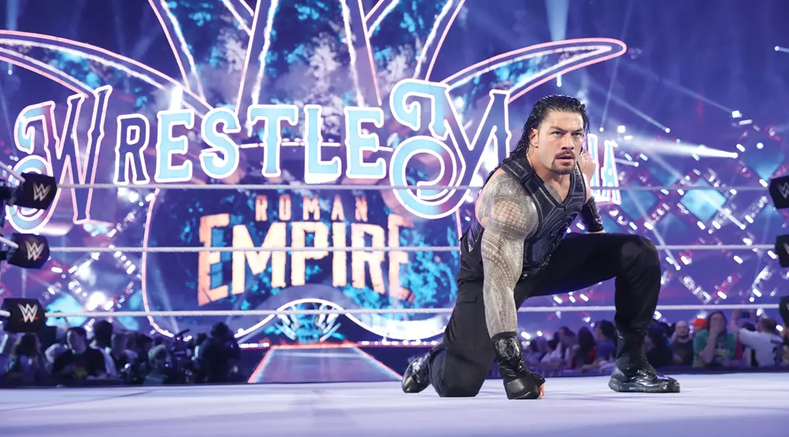 WWE-Superstar-Wrestler-Roman-Mallaka-In-WWE-Ring