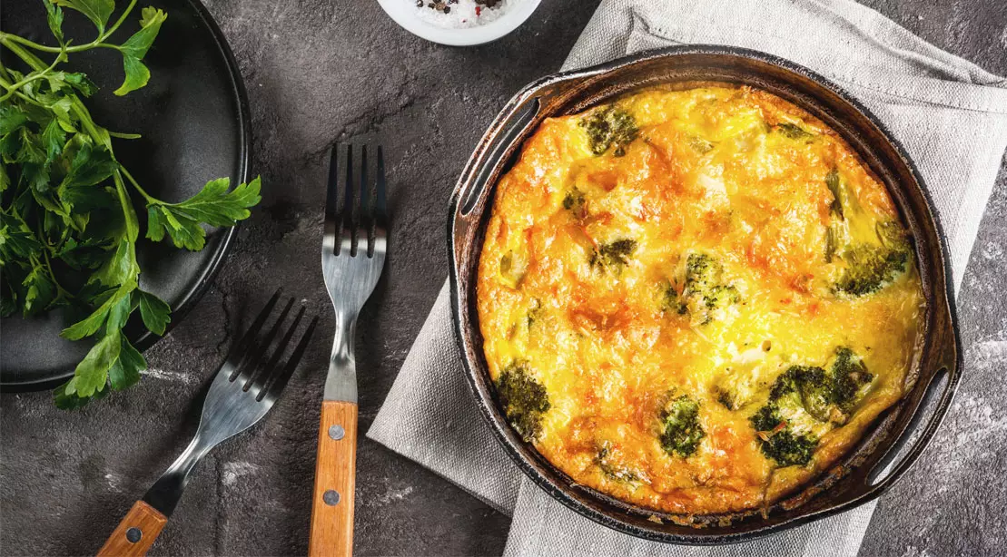 Frittata de brocoli