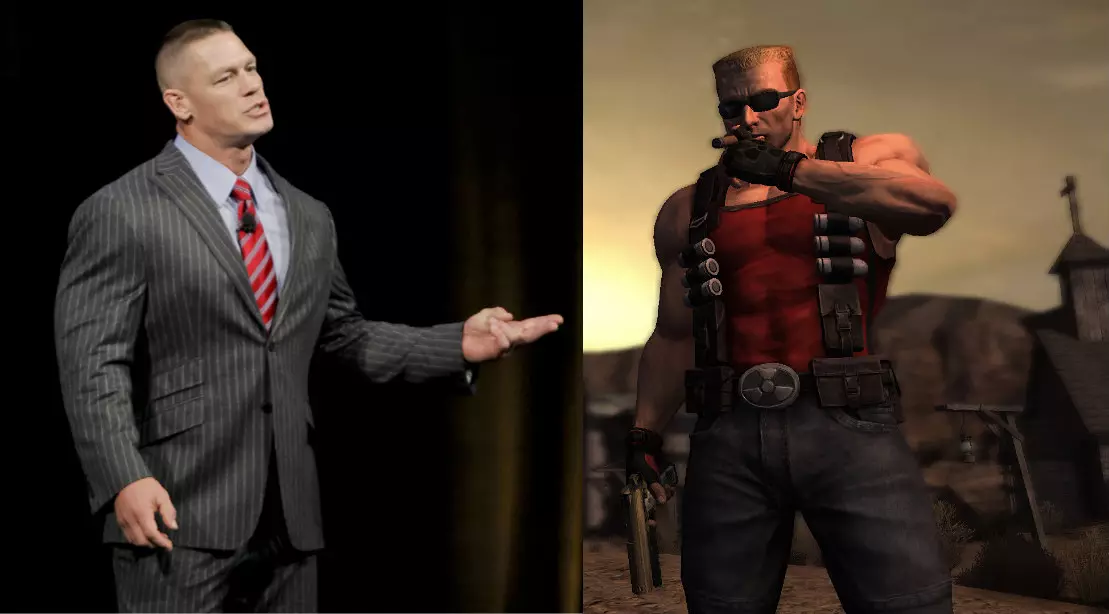 John Cena und Duke Nukem