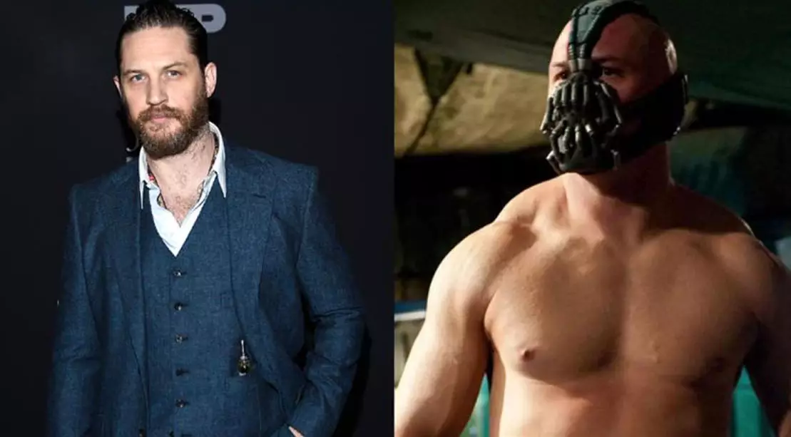 Fai mai Tom Hardy o loʻo ia 'totogi le tau' mo lona suiga ofoofogia o le tino o Bane