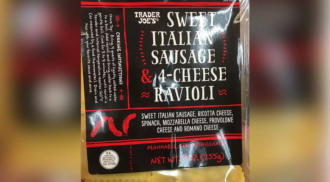 1109 Trader Joes Sosis Ravioli