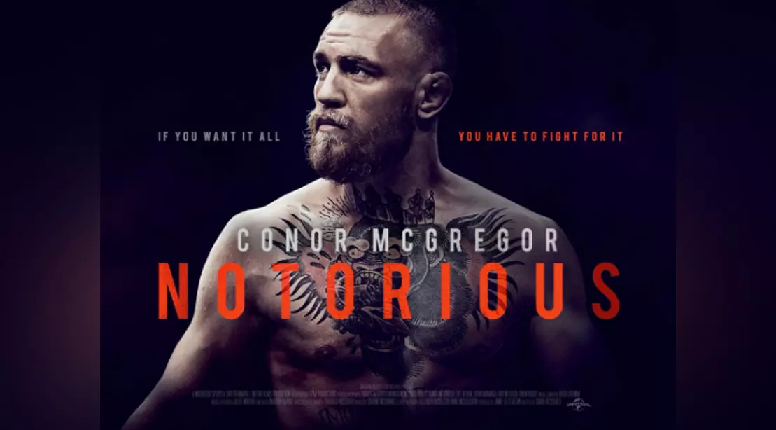 Poster phim 'Notorious' của Conor McGregor