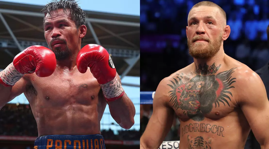 Manny Pacquiao spune că a vorbit cu Conor McGregor despre potențiala luptă din 2018