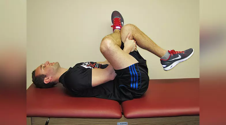 Hoe meitsje in Piriformis Stretch